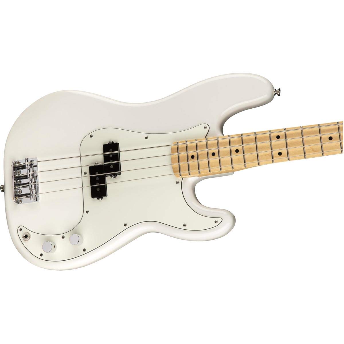 Fender Player Precision Bass, Polar White, Maple Fingerboard