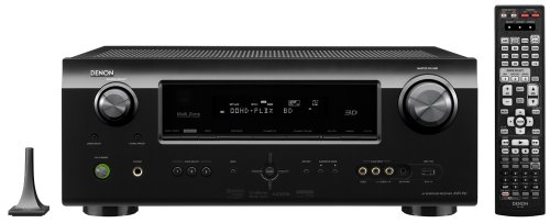 Denon AVR-791 7.1 Channel AV Home Theater Multi-Source / Multi-Zone Receiver with HDMI 1.4a supporting 1080p and 3D (Black)