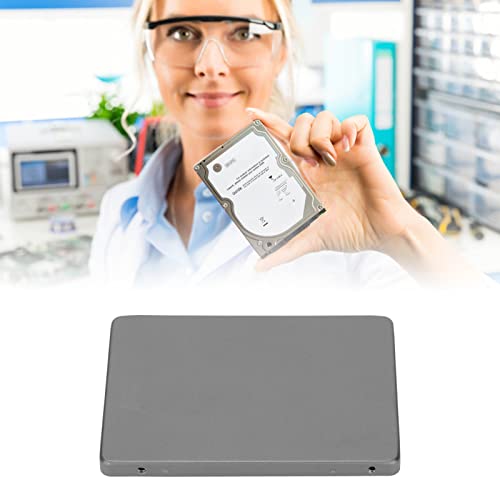 Aluminum ssd adapter case, durable stable ssd adapter case kit 6gbps ultra slim home office computer data transfer Gray