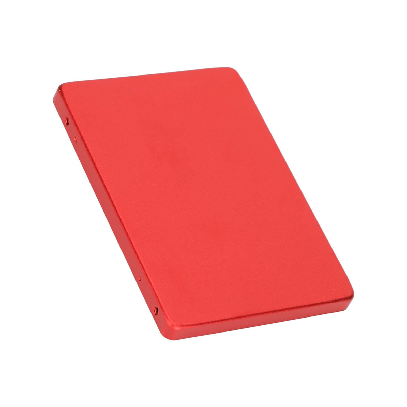 Aluminum SSD Adapter Shell , Ultra Thin Durable Aluminum Alloy SSD Adapter Cover For Home Office Computer Red