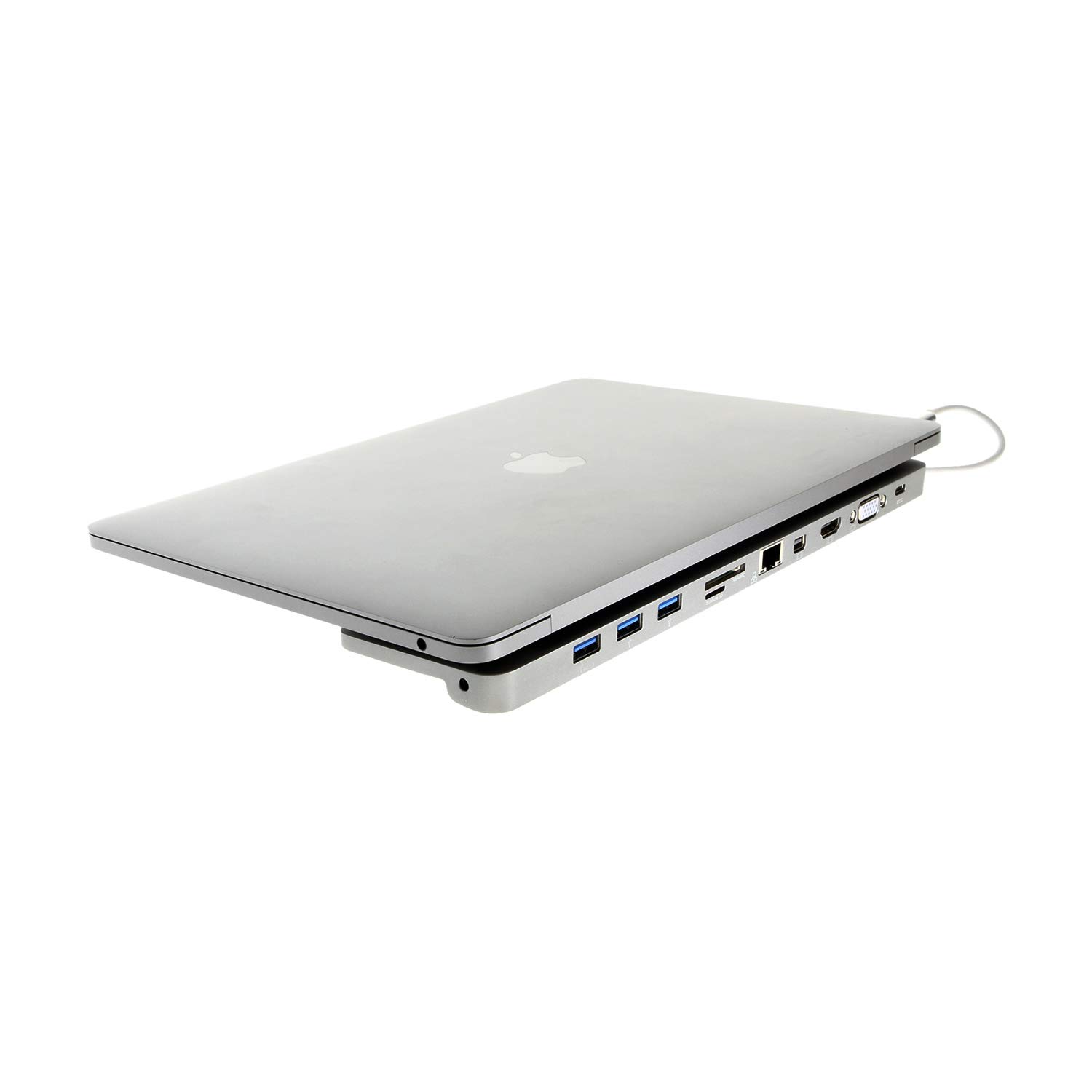 USB C PD Docking Station w/Multi-Port USB 3.1 Hub & Display Aluminum