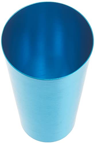 Retro Aluminum Tumblers - 6 cups -20oz - By Trademark Innovations (Assorted Colors)