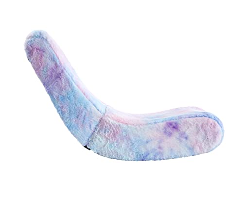 Heritage Kids Faux Fur Video Rocker Gaming Chair, Purple 21D x 16.1W x 23.2H in