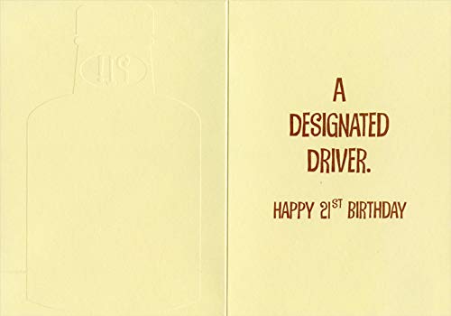 Designer Greetings Hoping You Get Everything You Want Funny Age 21 / 21st Birthday Card