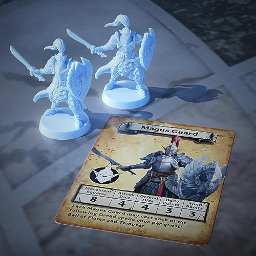 HeroQuest Rise of The Dread Moon Quest Pack, Requires HeroQuest Game System to Play, Roleplaying Games for 2-5 Players, Ages 14+
