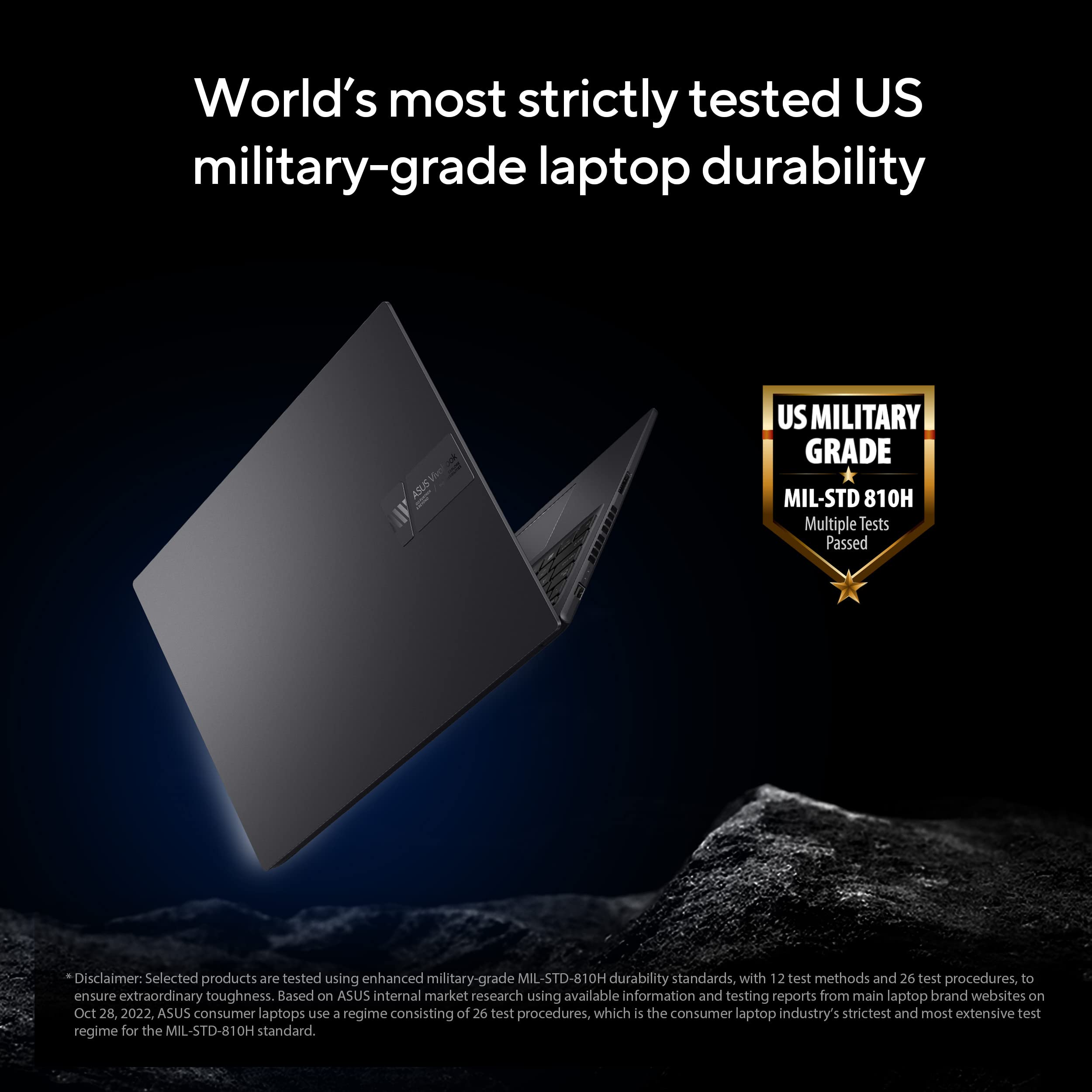 ASUS 2023 Vivobook 16X Laptop, 16” WUXGA, Intel Core i9-13900H CPU, NVIDIA Geforce RTX 3050 GPU, 16GB RAM, 1TB SSD, Windows 11 Home, Indie Black, K3605VC-AS96