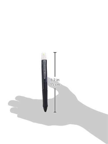 PILOT BKAS-60F-CBY 3 color Acro Ballpoint Pen with Highlighter Acroball Spotliter, Black/Red/Blue Ink, Clear Black Body with Yellow Highlighter