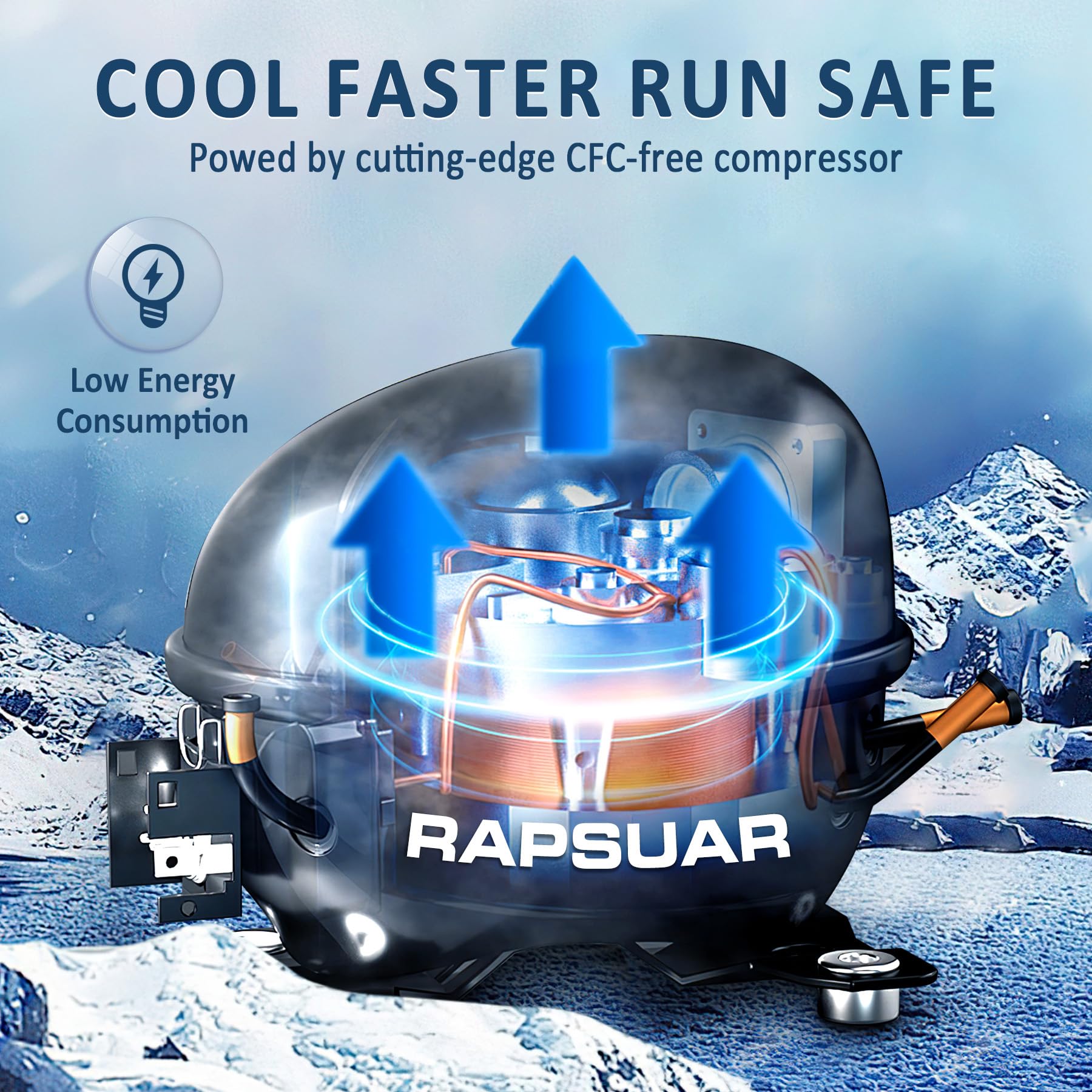 Commercial Ice Maker Machine, 500LBS/24H with 360LBS Large Storage Bin Stainless Steel Industrical Ice Machine 156pcs Clear Cubes in 10Mins, Air Cooled Freestanding Ice Maker for Restaurant Coffee Bar