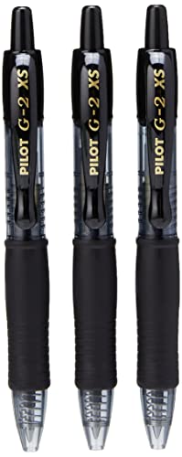 Pilot G2 Pixie 0.7mm Mini Gel Ink Retractable Rollerball Pen (Pack of 12) - Black