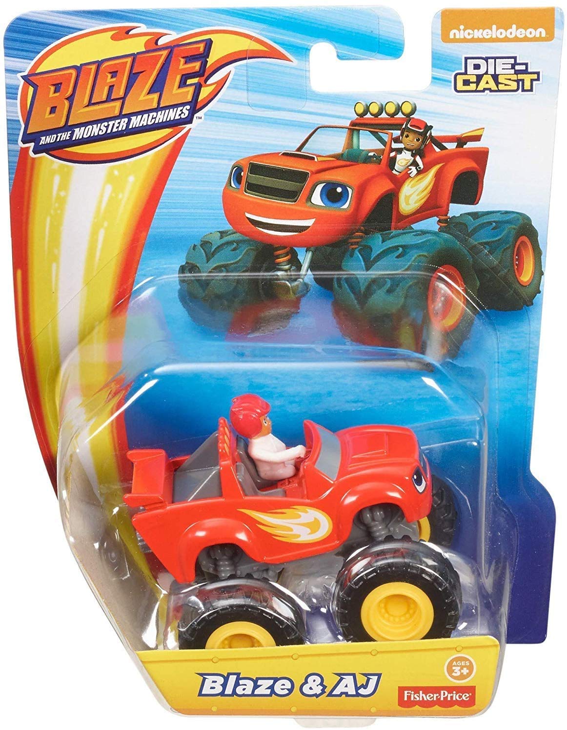 Fisher-Price Nickelodeon Blaze & The Monster Machines, Blaze & Aj Die-Cast, Multicolor