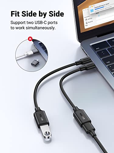 UGREEN USB C to USB 3.1 Adapter,USB C Female to USB Male Adapter,Type C Adapter OTG Cable Compatible with MacBook Pro 2022, MacBook Air/Mini,iPad Mini/Pro 2022, Samsung Galaxy S22 Google Pixel