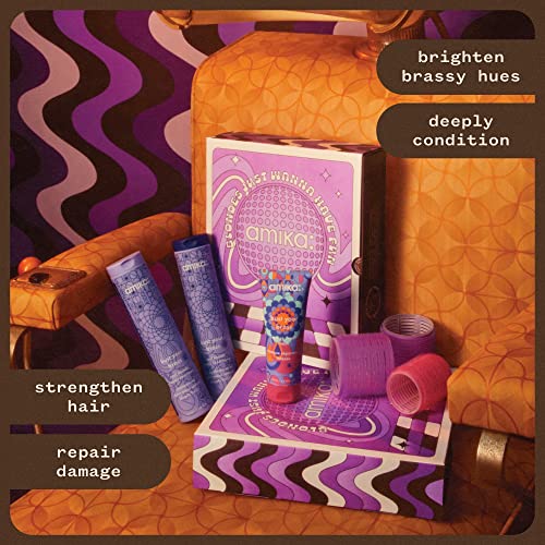 Blonde Boogie Bust Your Brass Toning and Repair Set | amika