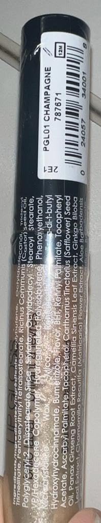Palladio Lip Gloss, Non-Sticky Lip Gloss, Contains Vitamin E and Aloe, Offers Intense Color and Moisturization, Minimizes Lip Wrinkles, Softens Lips with Beautiful Shiny Finish, Copper