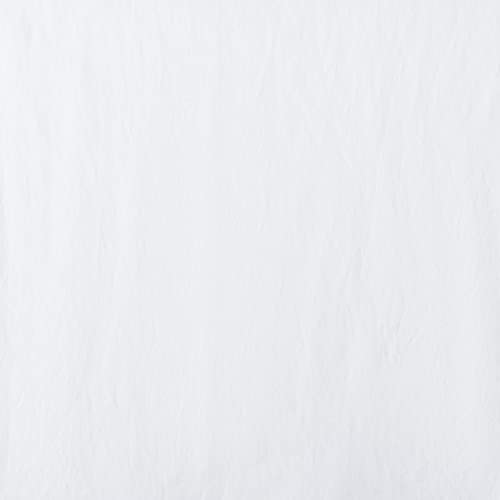 Archaeo Linen Cotton Blend Tab Top Curtain, 50" x 84", White