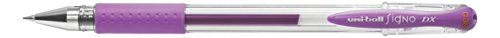 uni-ball 2004053 Gel Pens, Ultra Micro (0.38mm) & Medium (0.8mm) Points, Assorted Colors, 12 Count