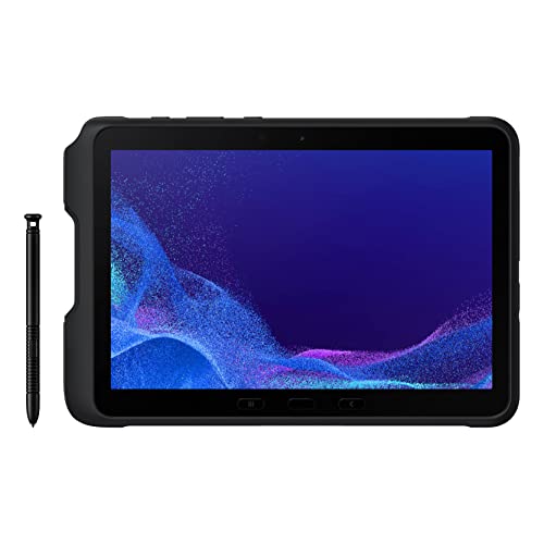 SAMSUNG Galaxy TabActive4 Pro 10.1” 128GB 5G Android Work Tablet, LTE Unlocked, 6GB RAM, Rugged Design, Sensitive Touchscreen, Long-Battery Life-for Workers, SM-T638UZKEN14, Black