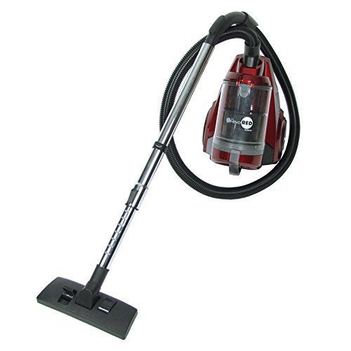 Artix - AHC-RR Revo Red Canister Vacuum - HEPA Certified Small Bagless Canister Vacuum Cleaner (Renewed)