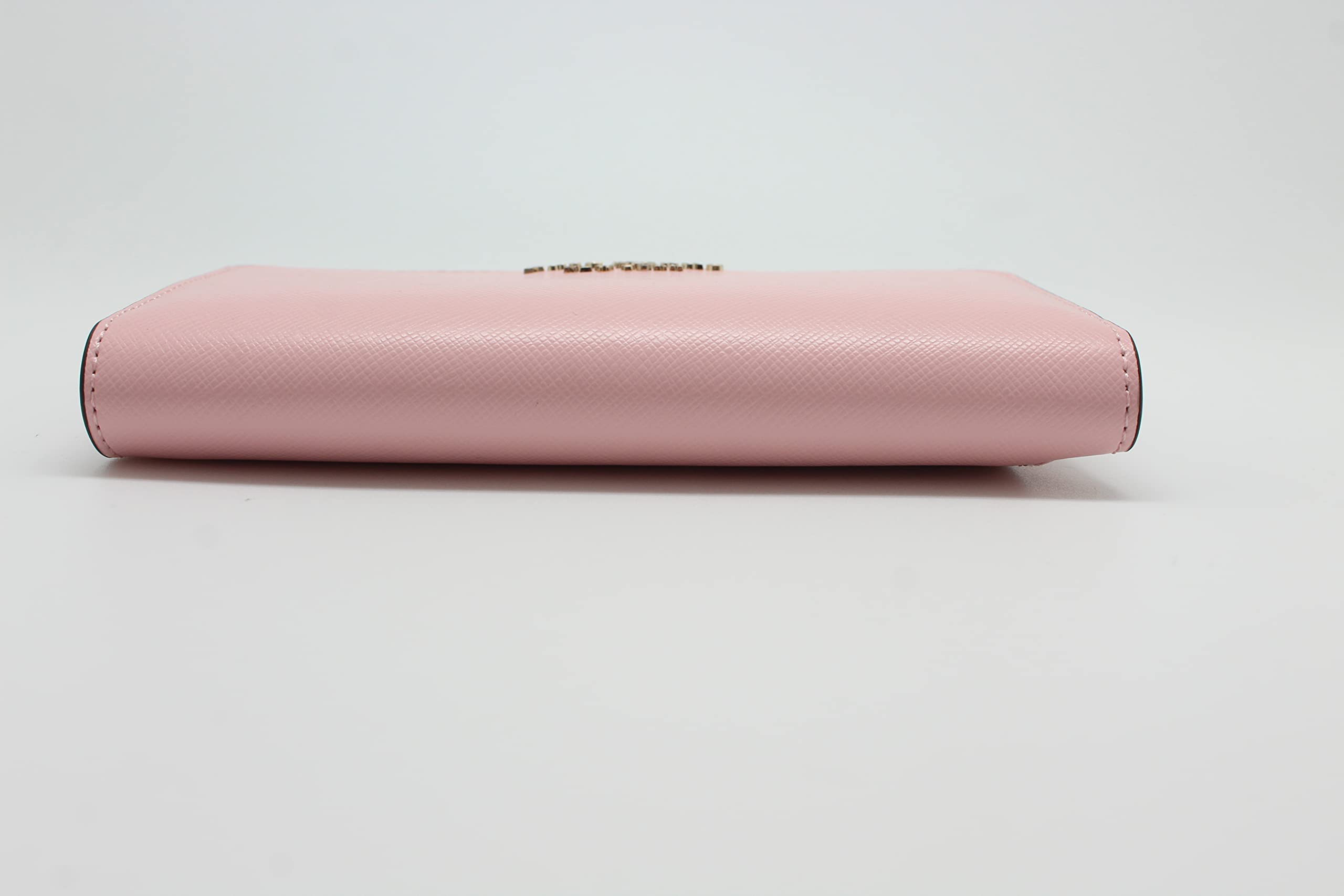 Kate Spade New York Staci Saffiano Leather Large Slim Bifold Wallet Light Crepe