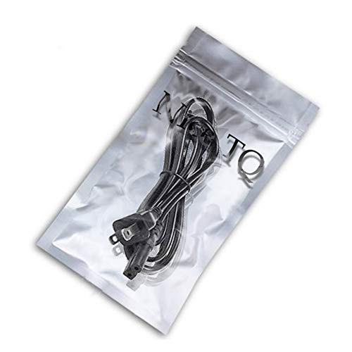 Replacement US 2Prong AC Power Cord Cable for Sony CFDS50 CFD-S50 Portable CD, Cassette & AM/FM Radio Boombox