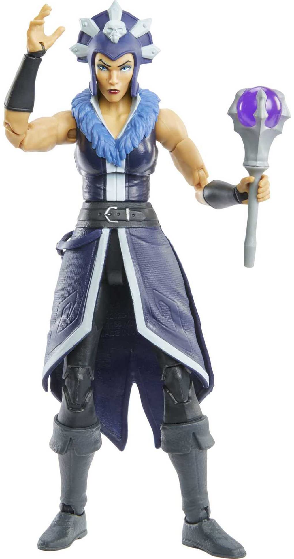 Masters of the Universe Masterverse Revelation Action Figure & Accessories, Evil-Lyn Motu Collectible with Articulation & Swappable Parts, 7-inch
