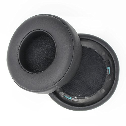 Replacement Ear Pads for Monster Beats by Dr. Dre Pro Detox Headphones-Black
