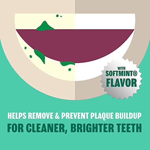 Plax Dental Rinse Soft Mint 24 oz (Pack of 4)