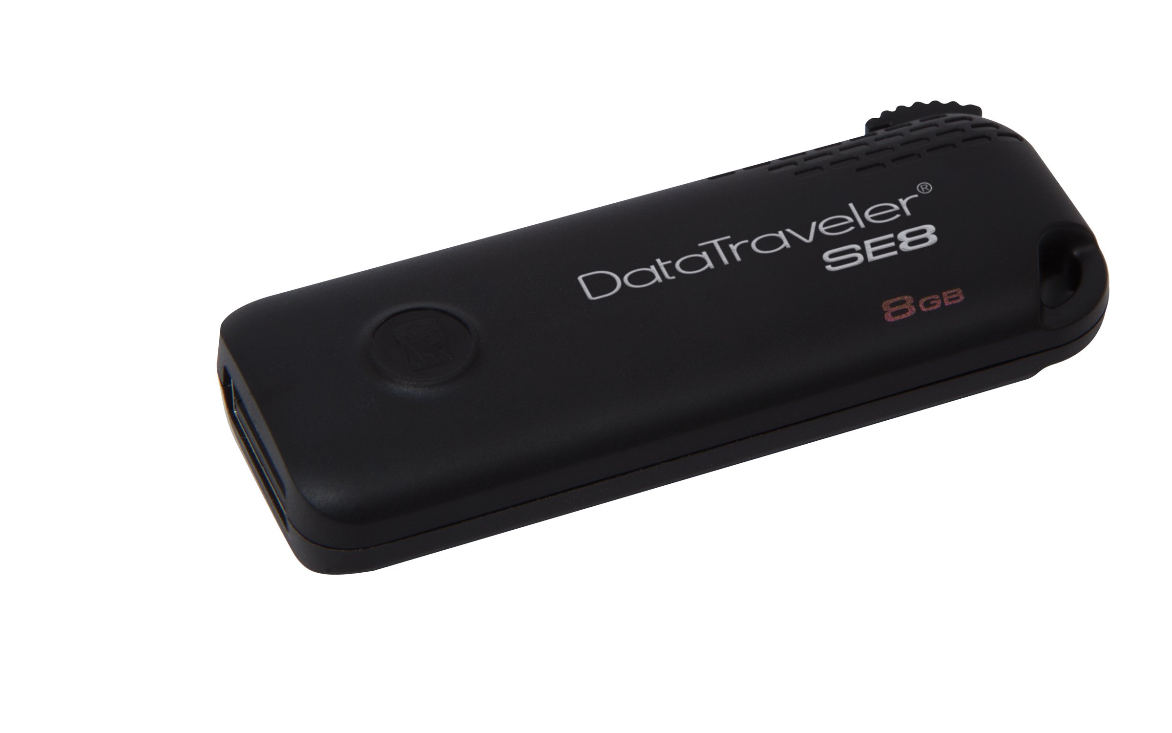 Kingston Digital 8 GB Data Traveler SE8 USB 2.0 Flash Drive, Black (DTSE8/8GB)