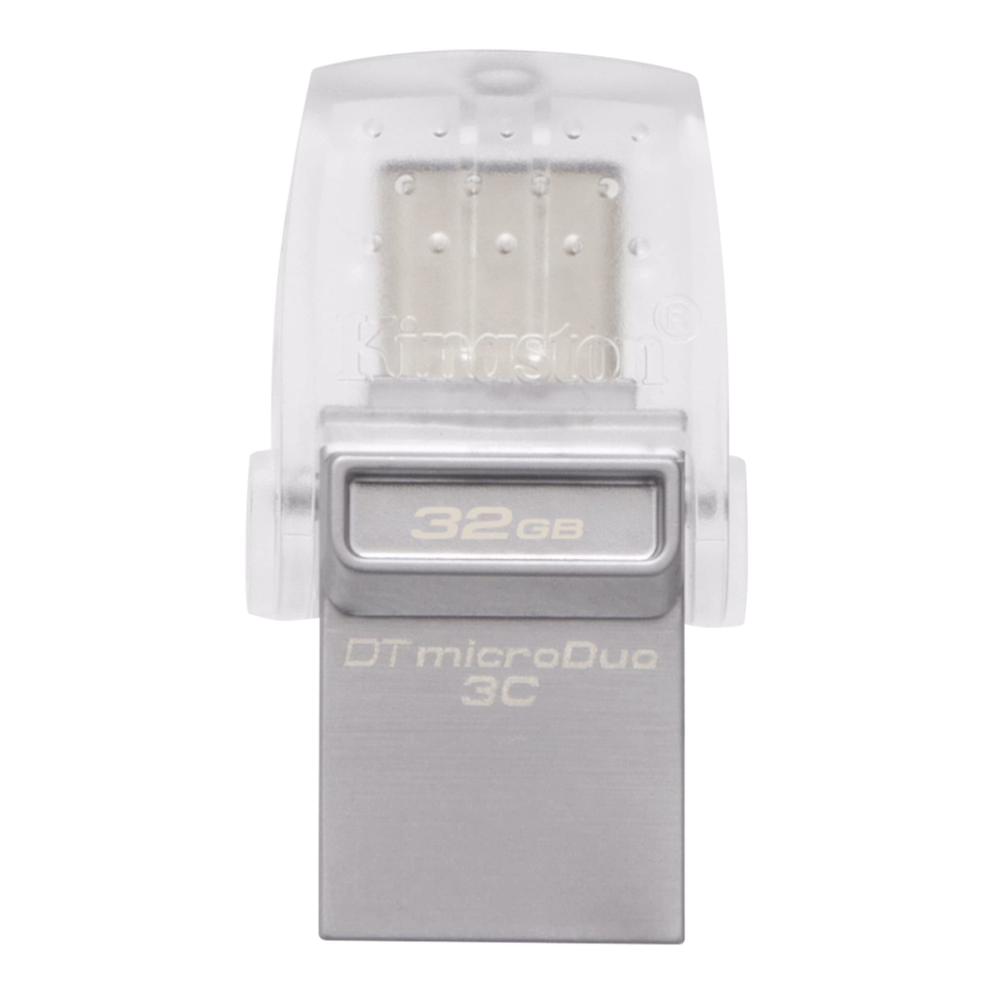 Kingston Digital 64GB Data Traveler Micro Duo USB 3C Flash Drive (DTDUO3C/64GB)