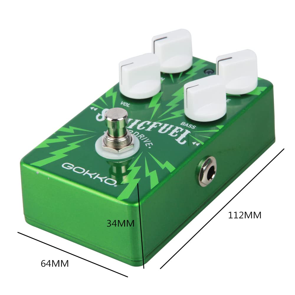 GOKKO Guitar Effect Pedals (GK-20 Overdrive)