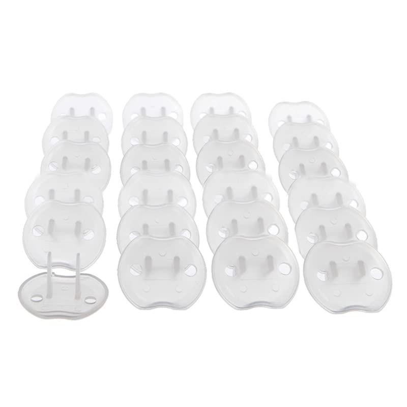 Outlet Plug Trnsluc 24pk