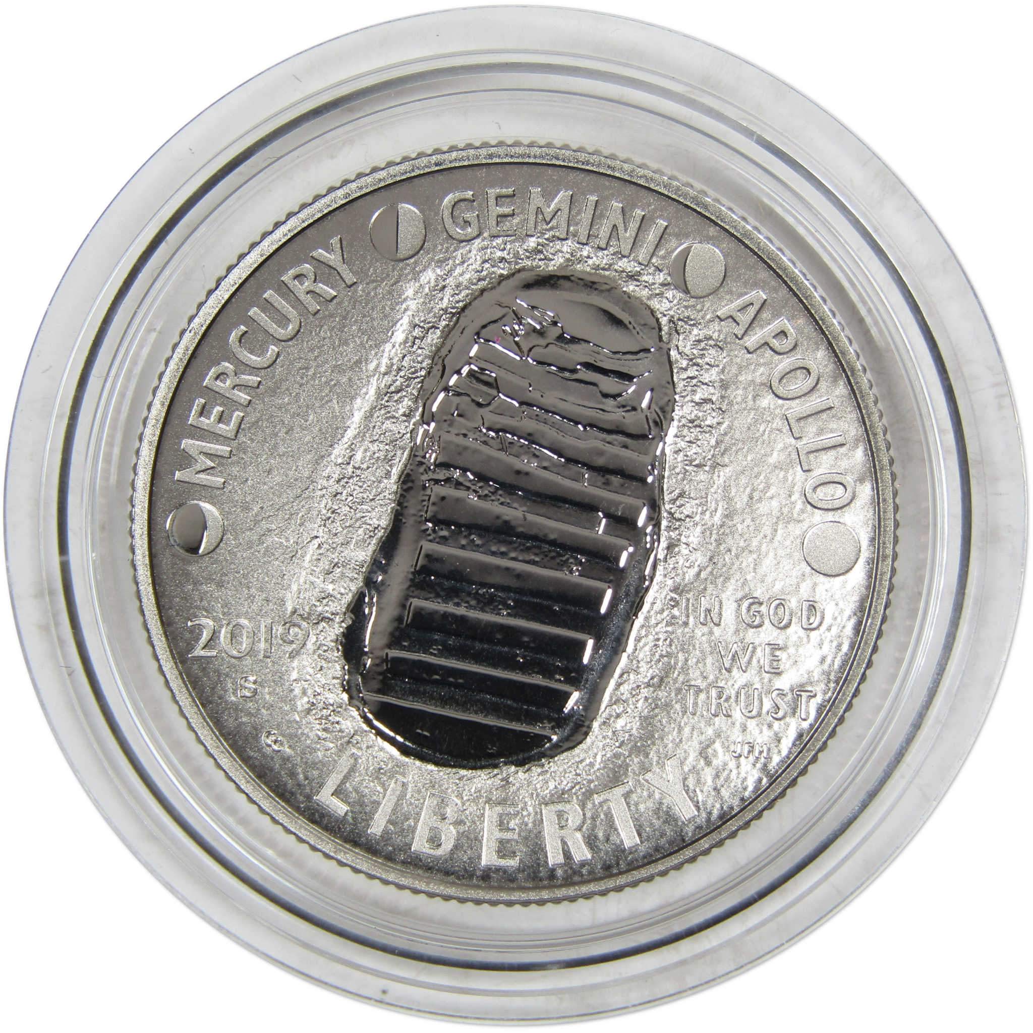 Apollo 11 Commemorative 50th Anniversary 2019 S 50c Clad Half Dollar Domed Proof