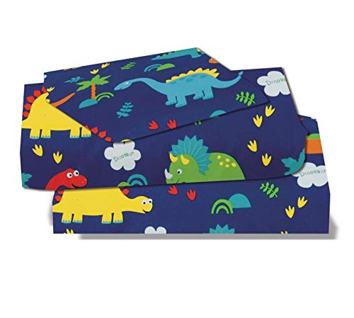 Bedding Haus Twin Kids Comforter Bedding Set (6pc), Multi-Color Dinosaur Design, Fun and Bright Bed Covers Boy Girl Kids, Comforter, Pillow Sham, Toy Pillow, 3pc Sheet Set, Twin 6pc Dino Multi