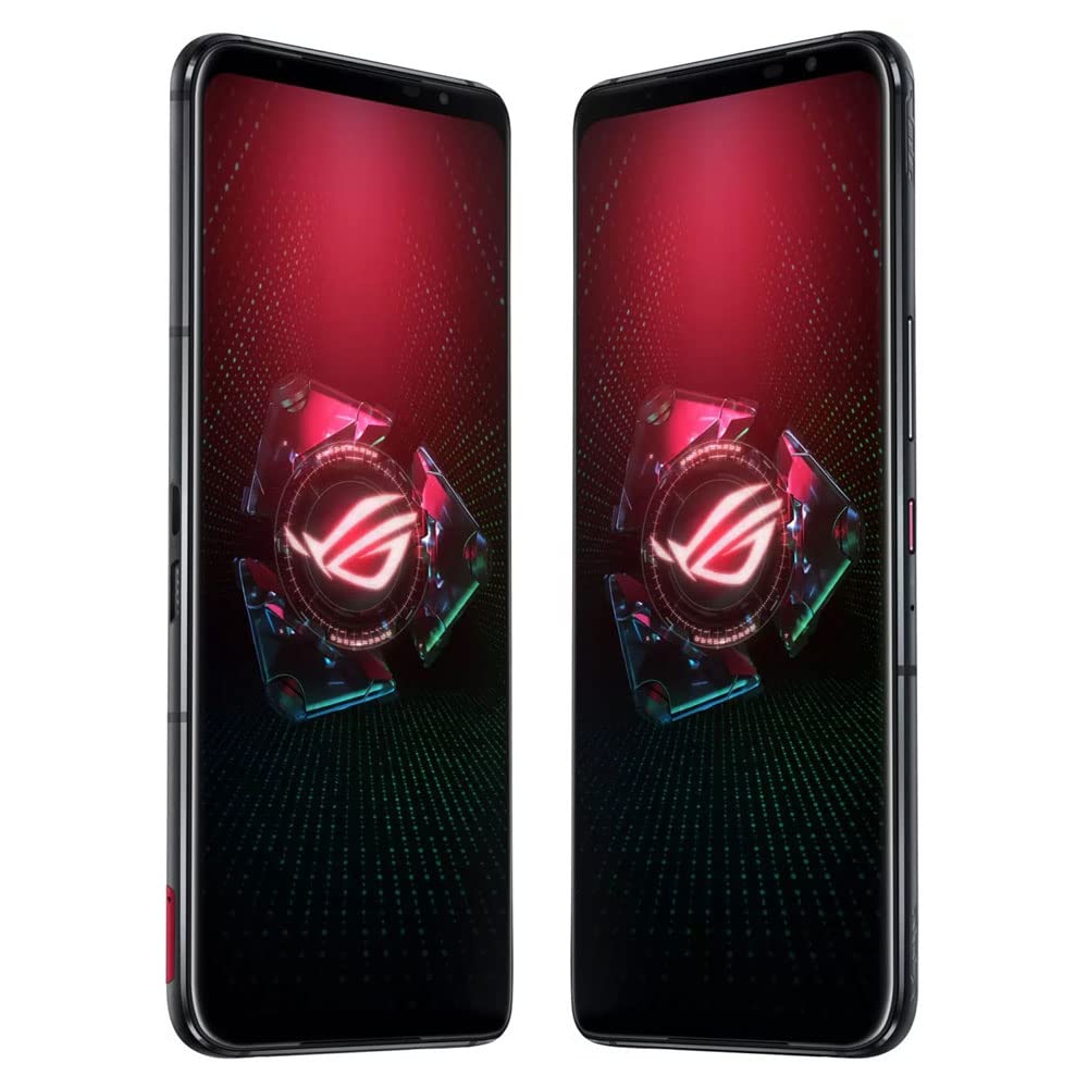 Asus ROG Phone 5 ZS673KS / I005DA 5G Dual 128GB 12GB RAM Factory Unlocked (GSM Only | No CDMA - not Compatible with Verizon/Sprint) Tencent Games Google Play Installed - Phantom Black