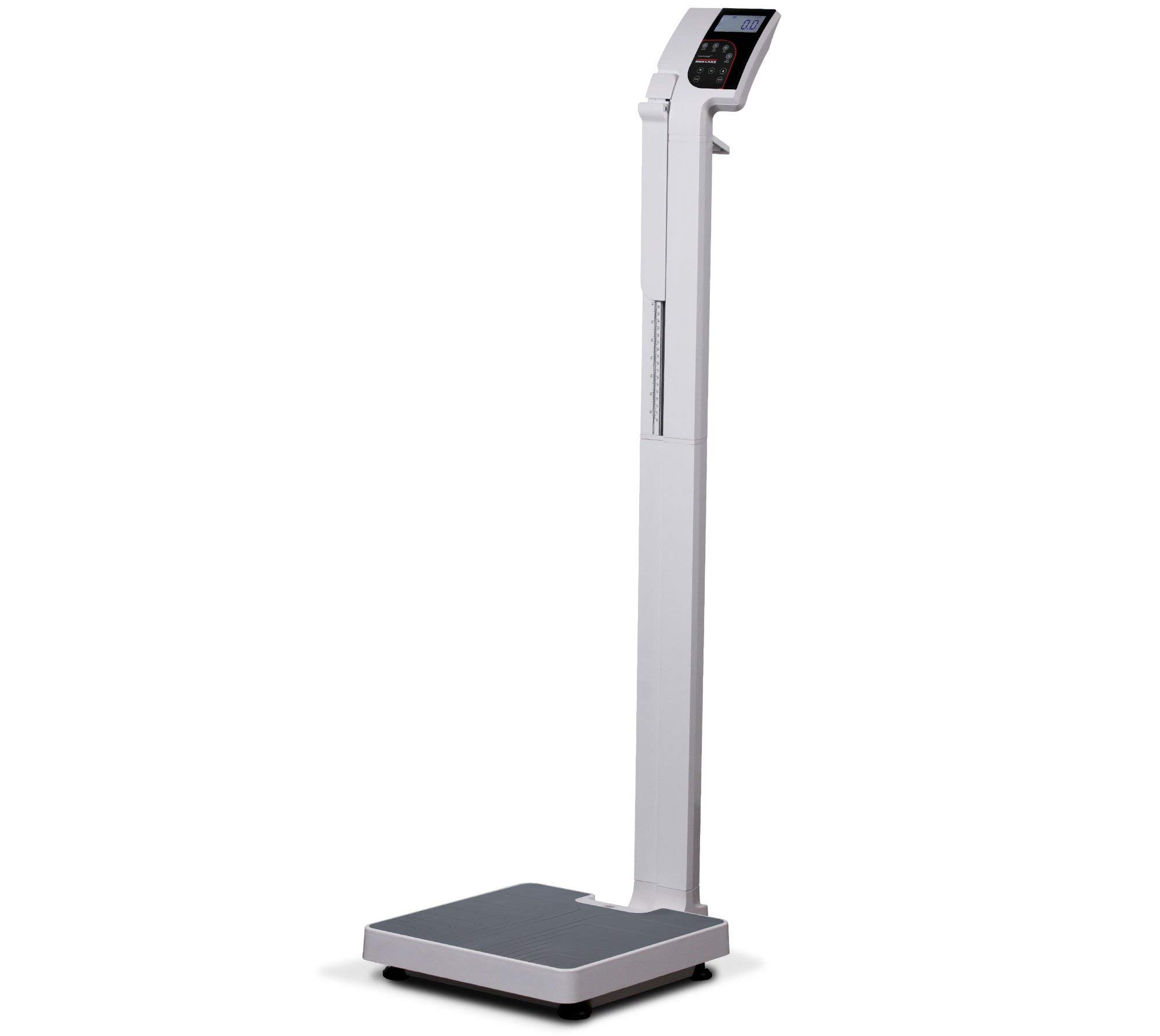 Rice Lake Digital Physician Scale (150-10-5) Medical Scale,Eye Level Physician Scale, 150-10-5 550lb(250kg) x 0.2lb(100g) includes 6 AA batteries ,New