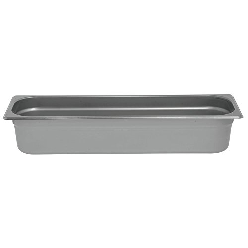 HUBERT® Steam Table Pan Hotel Pan 1/2 Size Long Stainless Steel - 4"D