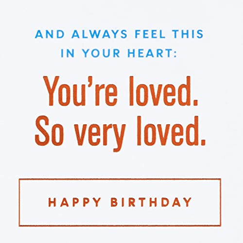 Hallmark Birthday Card for Son (Hangable or Displayable Decoration, Modern Mountains)