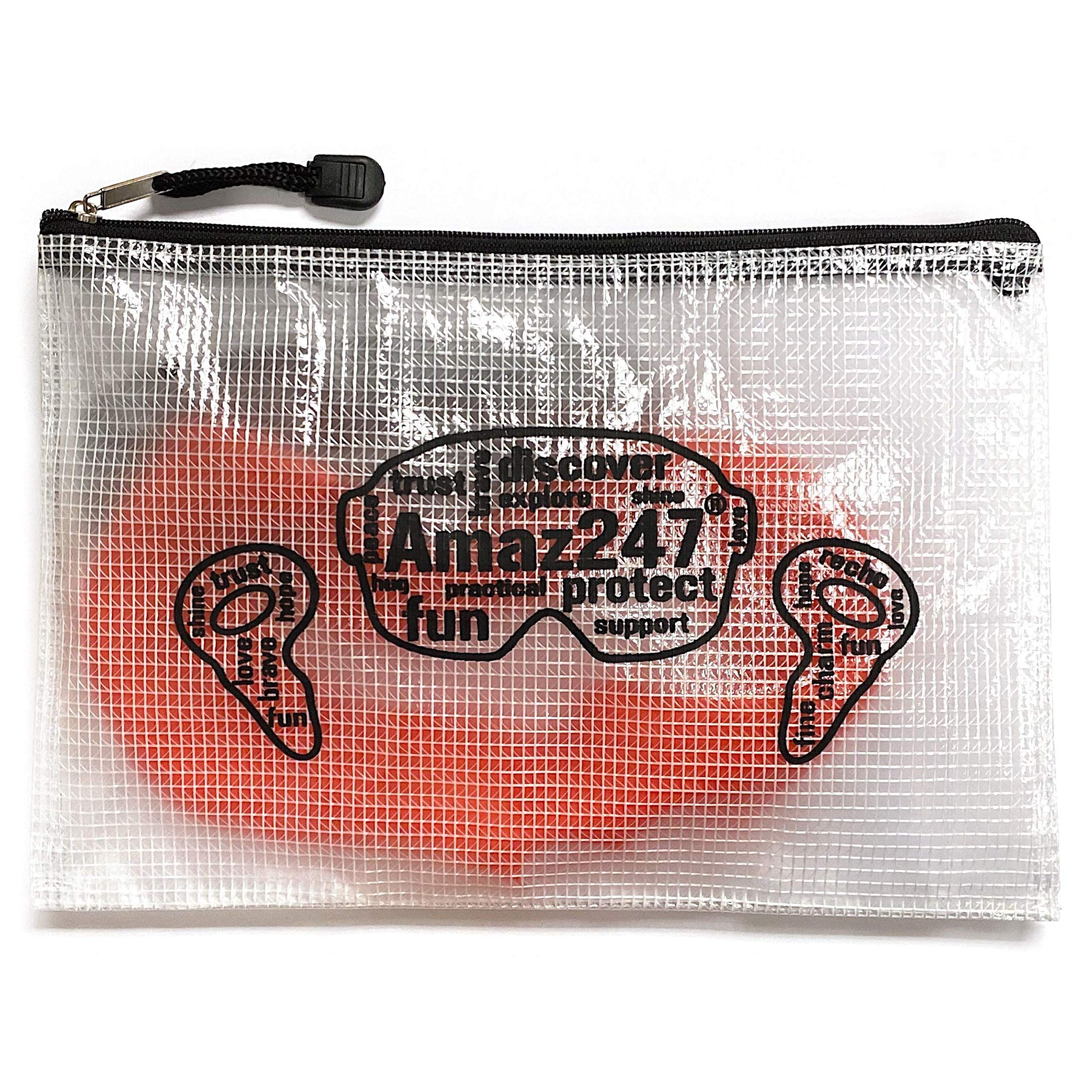 Amaz247 Silicone Anti-leakage Face Cushion Mask, Protective Lens Cover, Controller Grip Cover with Velcro Straps for Oculus Quest VR Headset (Red), NOT FIT OCULUS QUEST 2