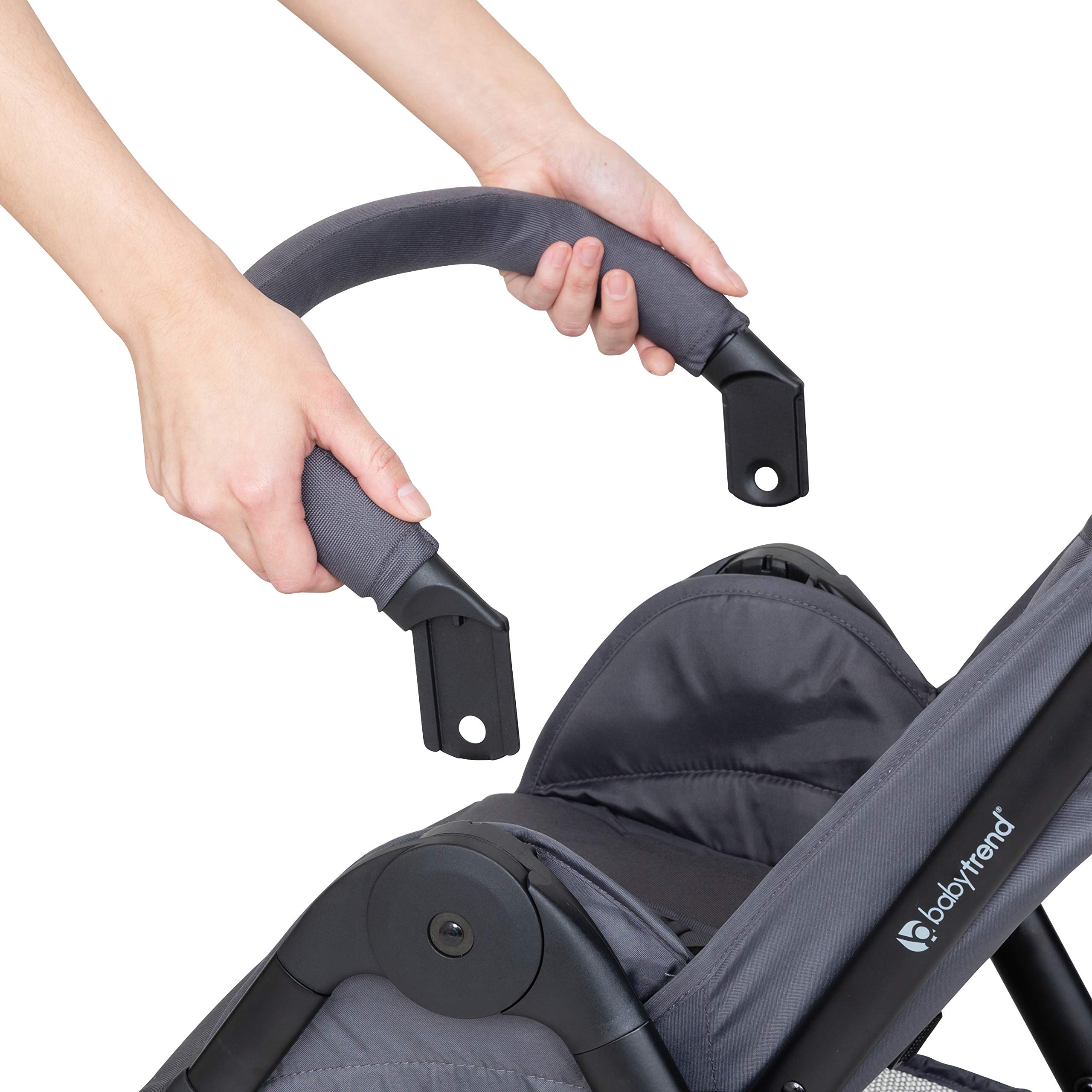 Baby Trend Gravity Fold Stroller, Smoke Grey