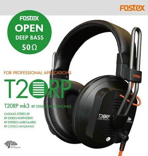 Fostex T20RP MK3 Professional Studio Open Back Headphones (Renewed)