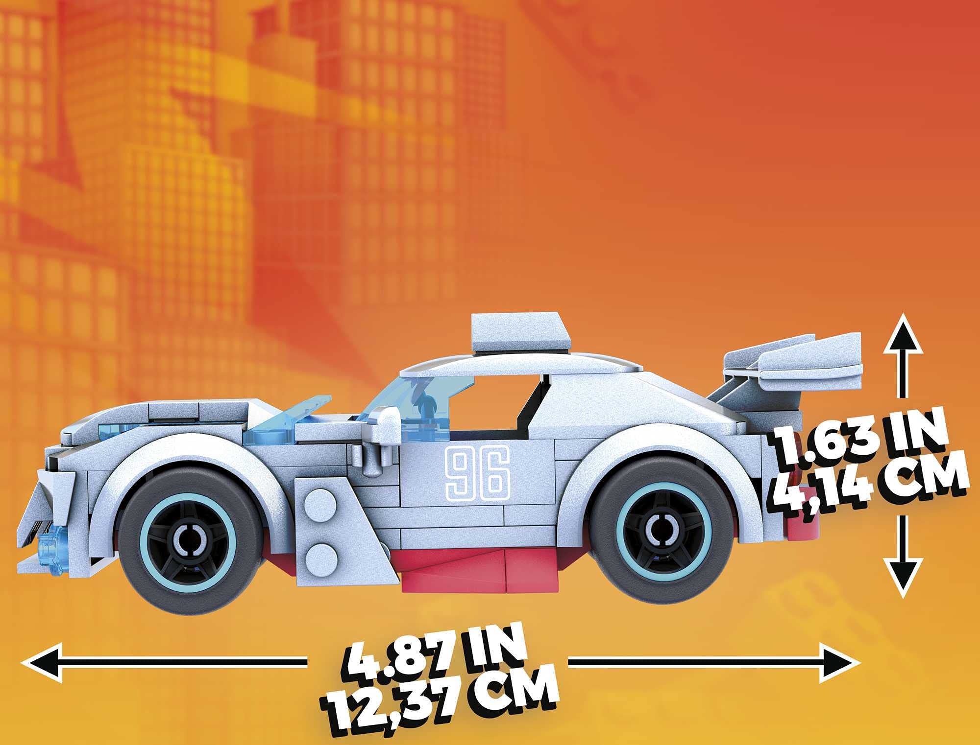 Hot Wheels Mega Construx GT Hunter Construction Set, Building Toys for Kids 5 Years and Up