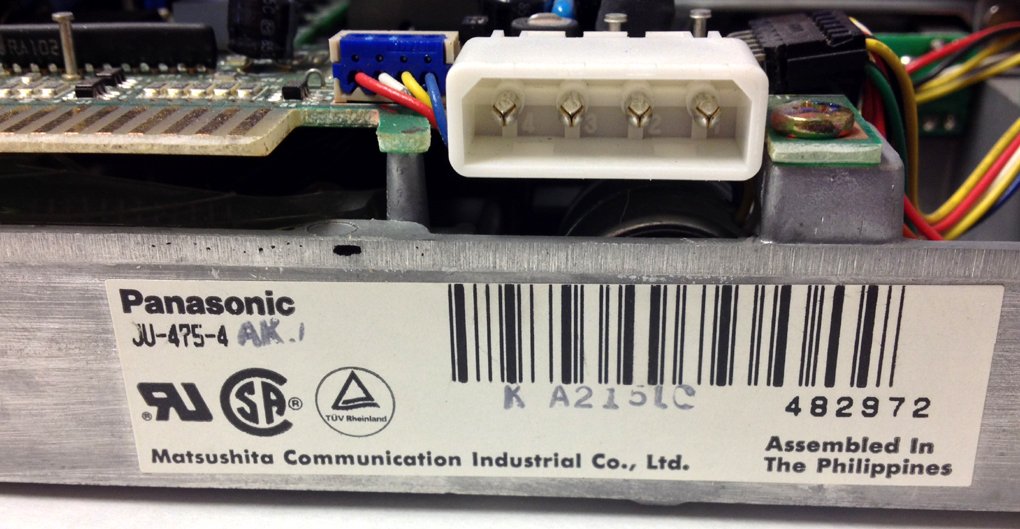 Panasonic JU-475-4AKJ 5.25" Floppy Drive