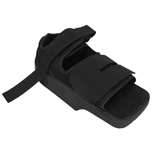 BOLORAMO Broken Toe Injury Shoe, Offloading Boot Arch Support Protective Non Slip with Adjustable Fastening Straps for Foot Recovery(L)
