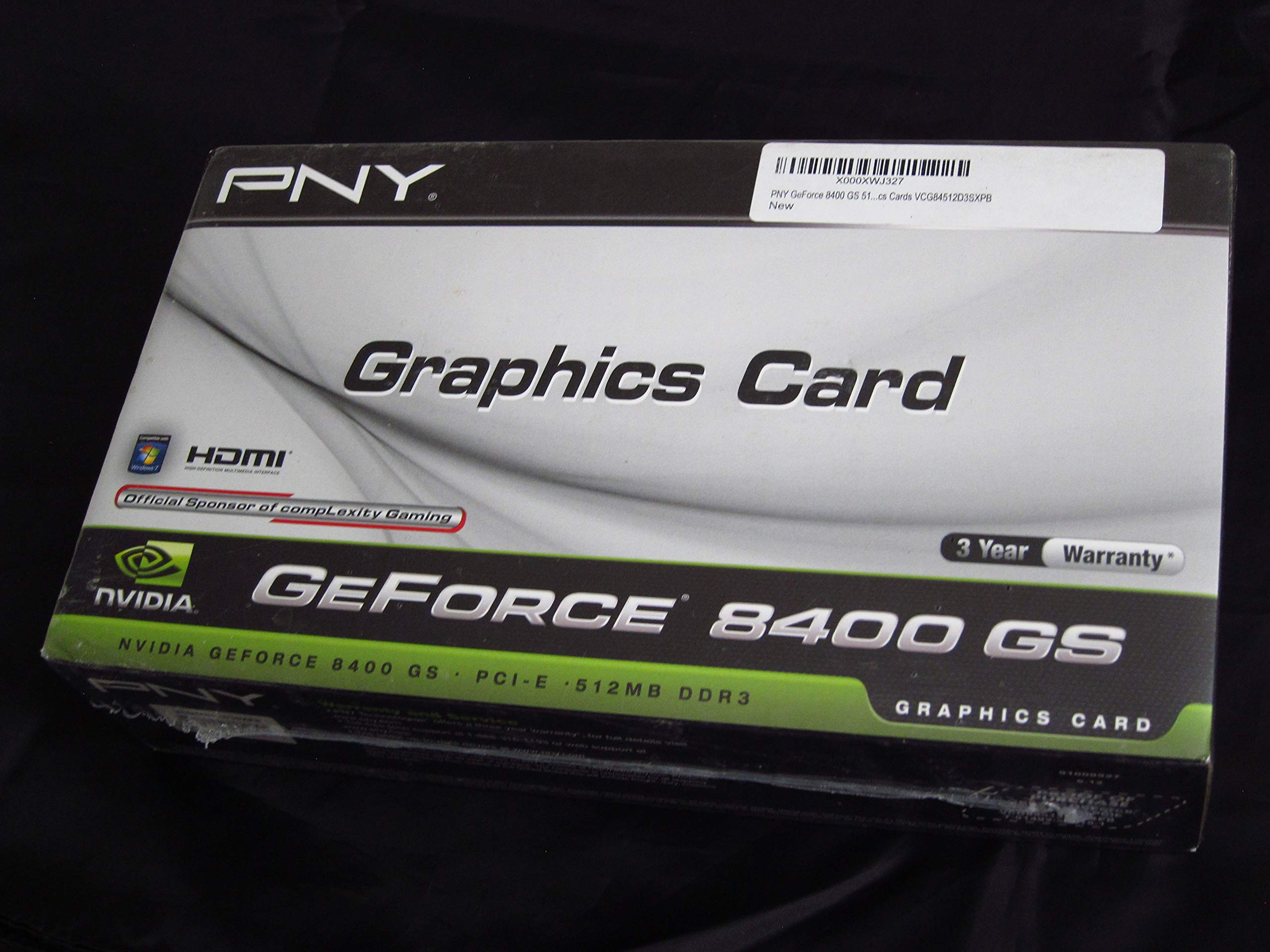 PNY GeForce 8400GS Graphics Card (VCG84512D3SXPB)