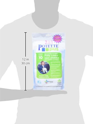 Potette Plus Liner Refills - 10 ct