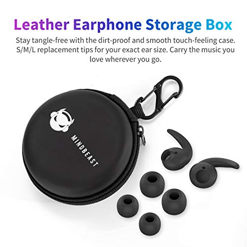 MINDBEAST Noise Cancelling Headphones Wired Earbuds For Kids And Adults With Microphone And Case β Xbox One Headset Gaming Earbuds For Samsung Galaxy Android iPhone, Extra Bass For Sleep Sport Workout