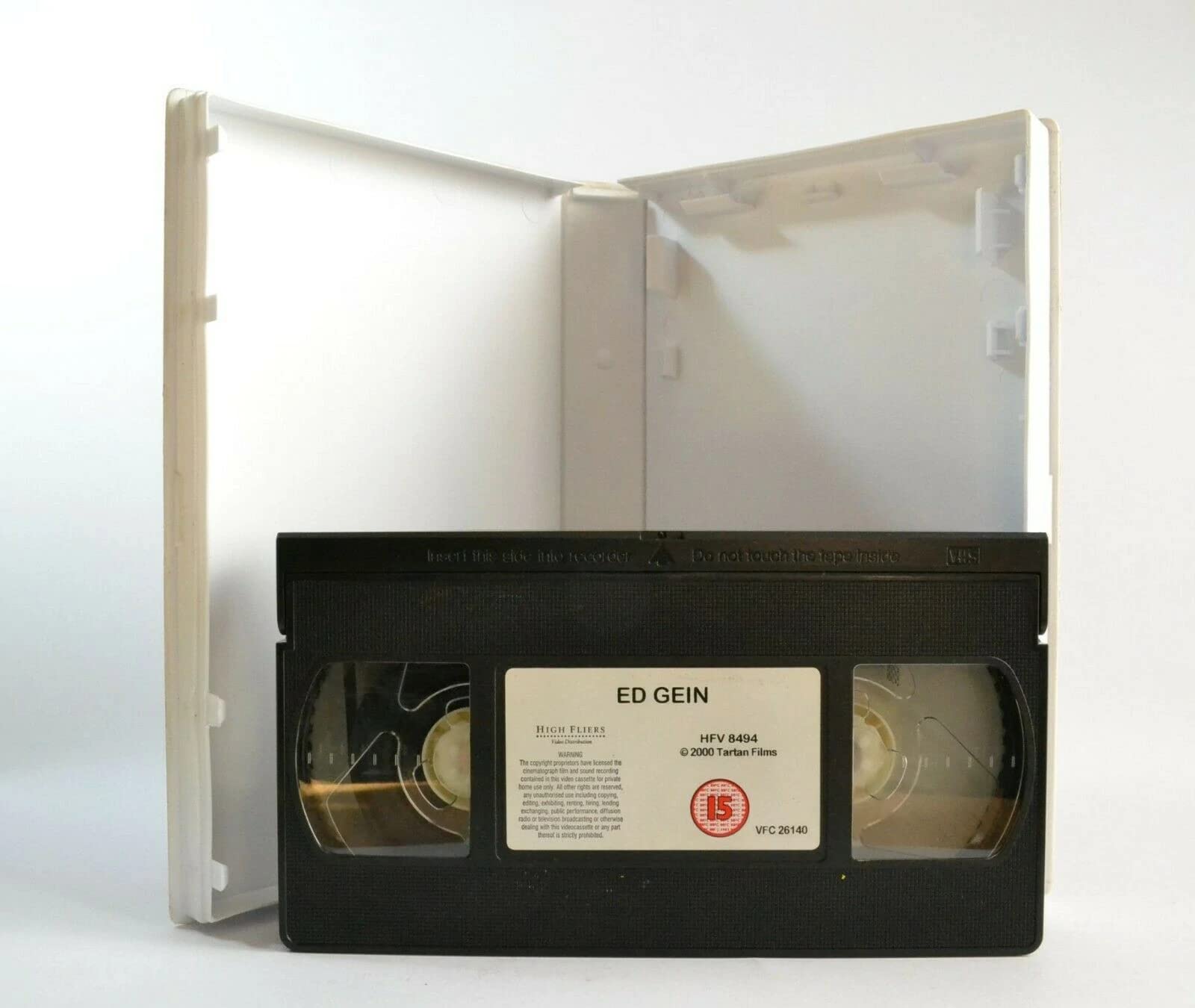 Ed Gein: Based On True Events - Psychotic Serial Kiler - Large Box - Pal VHS
