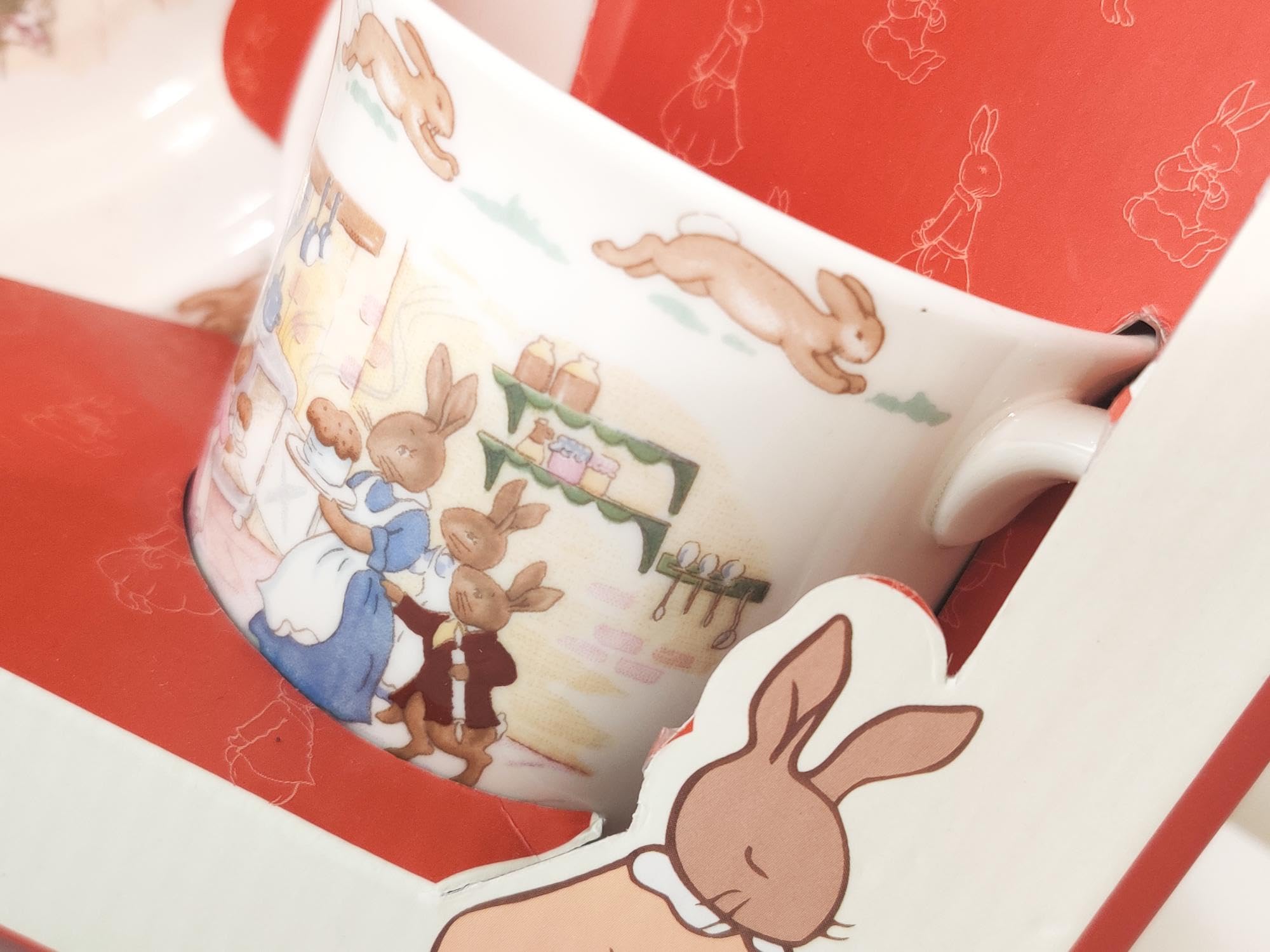 Royal Doulton China Bunnykins 2 Piece Set (Designs May Vary)