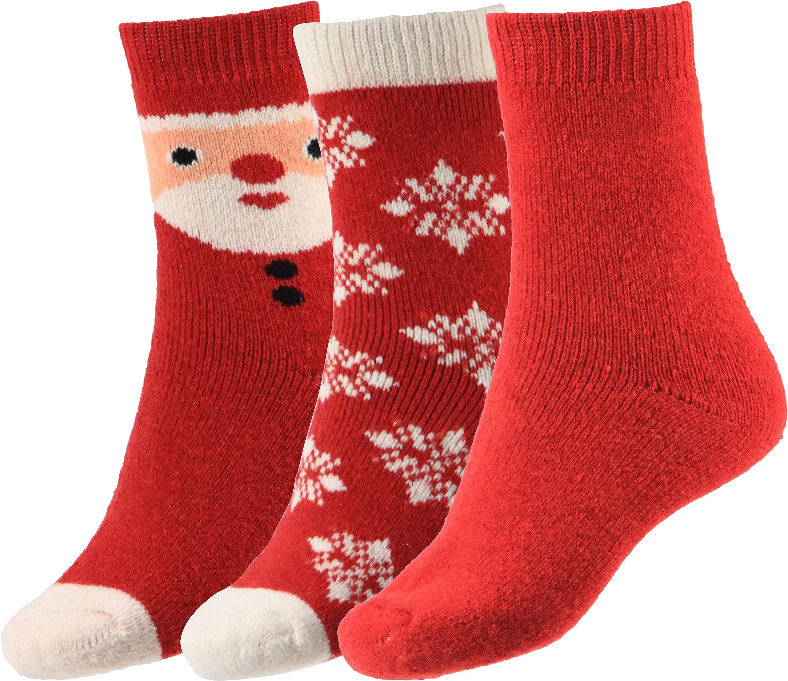 BomKinta Women Boot Socks Fall Cozy Warm Crew Socks Christmas Gift for Women (5 Pairs)