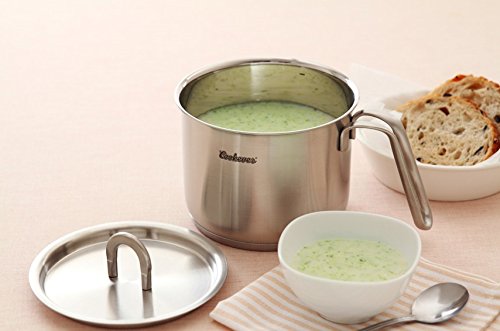 Cookever COOK304 Premium Cookware Non Stick Stainless Steel Multi Pot 5.5 Inch