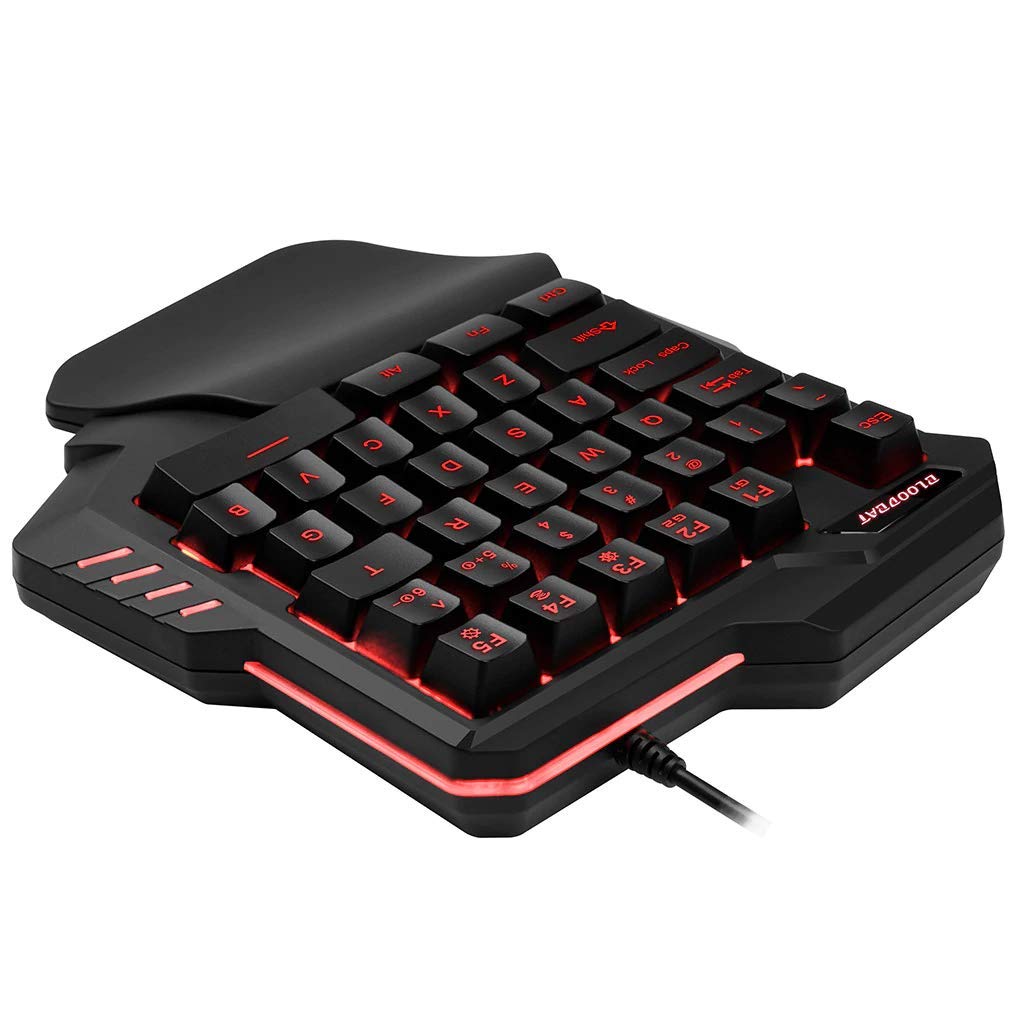 ASAY4u One Handed Keyboard | Gaming keypad | RGB LED Backlit, Macro Keys, 35 Keys for One Handed Gaming Keyboard